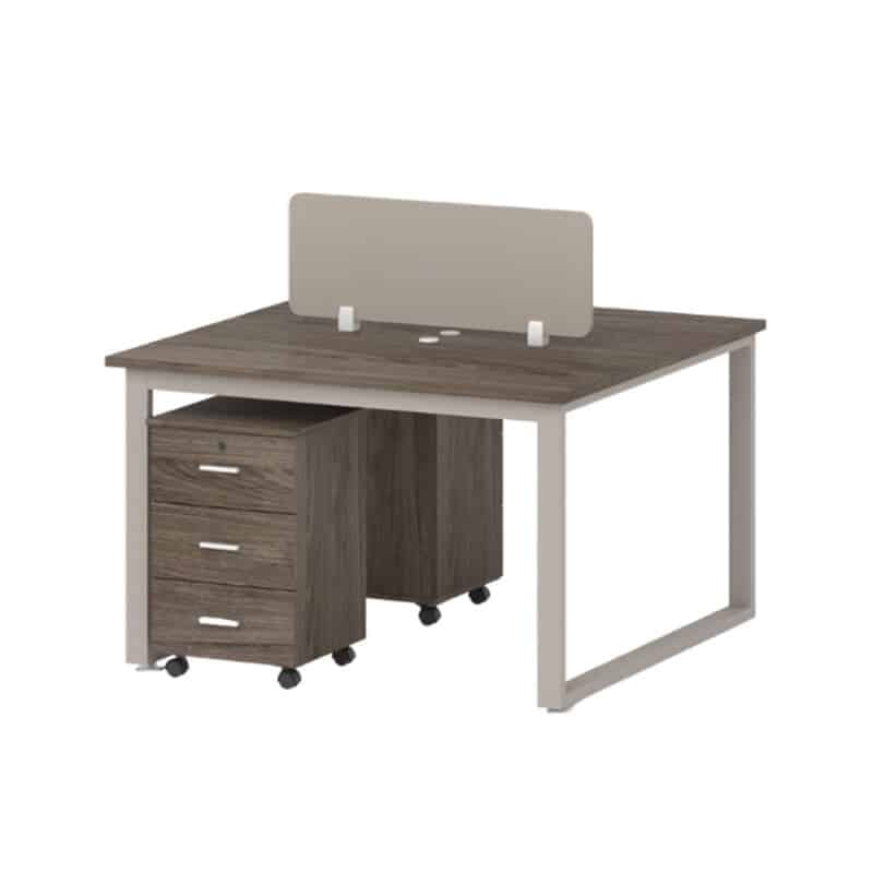 Cubicle Single Line Fixing Office Workstation